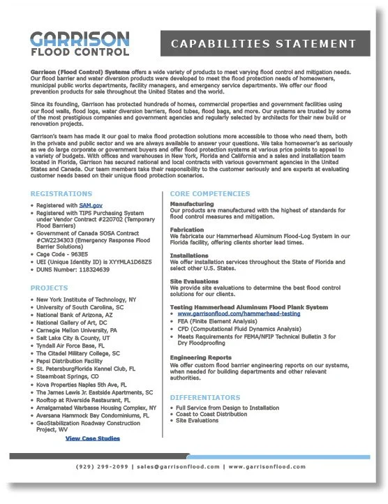 About Us | Garrison Flood Control — Garrison Flood Control