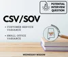 What is CSV/SOV and what can they tell you? — Alabama UPMA