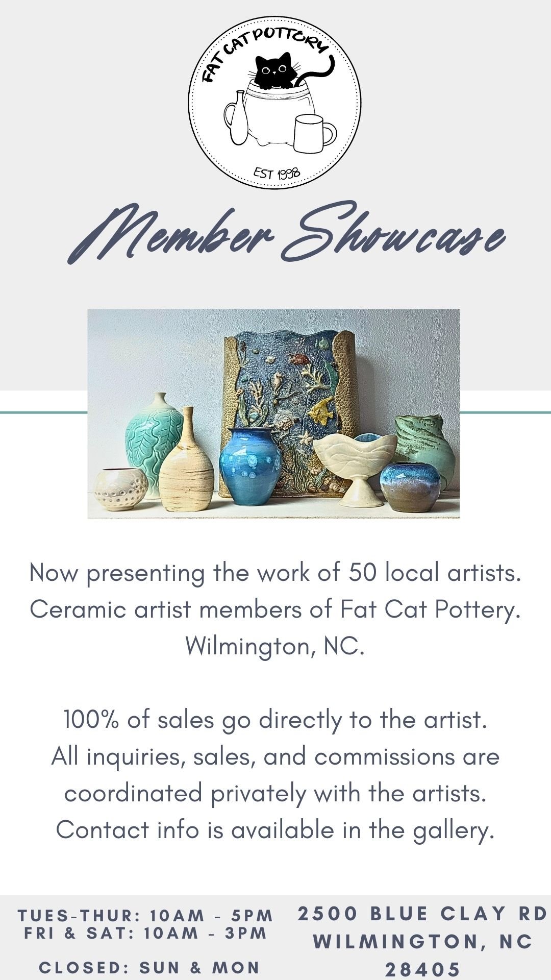 Events — Fat Cat Pottery