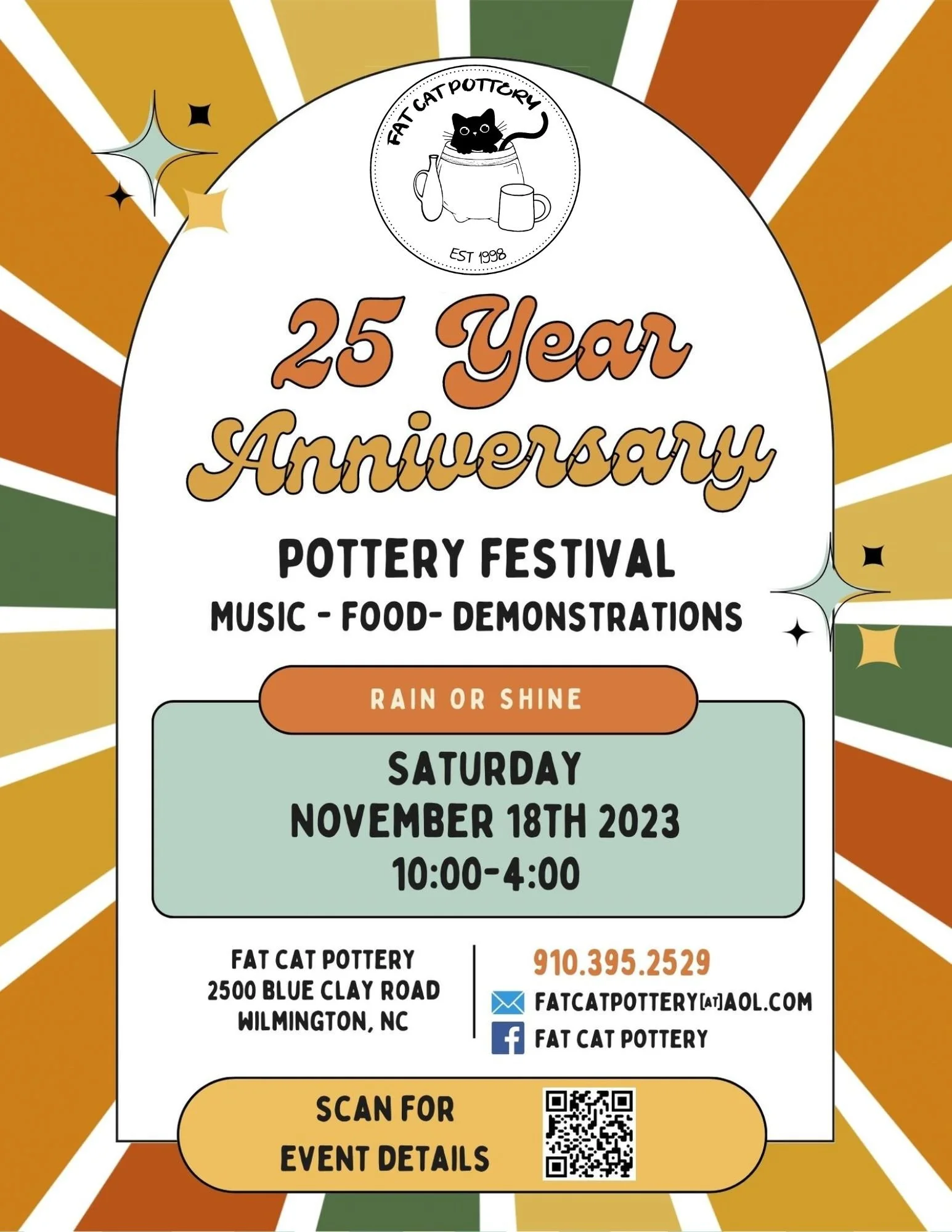 Workshops & Events — Fat Cat Pottery