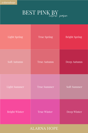 What Colours Go With Pink Clothes | Pink Colour Combinations — Alarna Hope