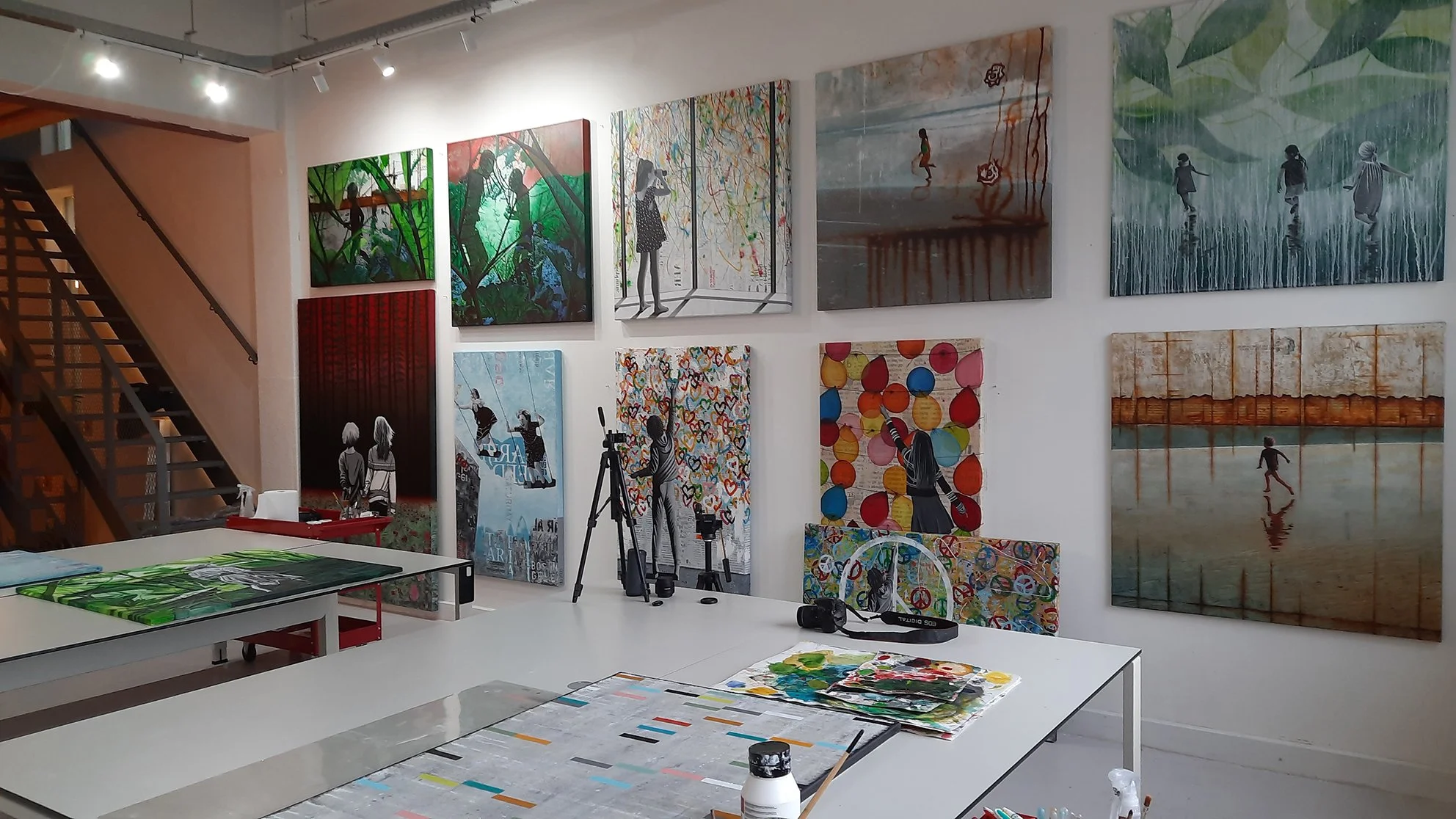 Mixed Media, Street art, Pop art Artist db Waterman