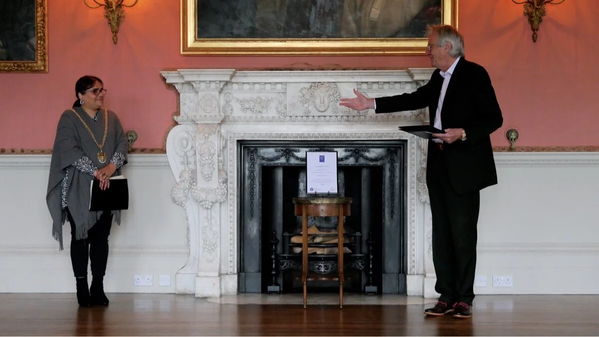 Sandford Award presented to Holdenby House | Heritage Education Trust