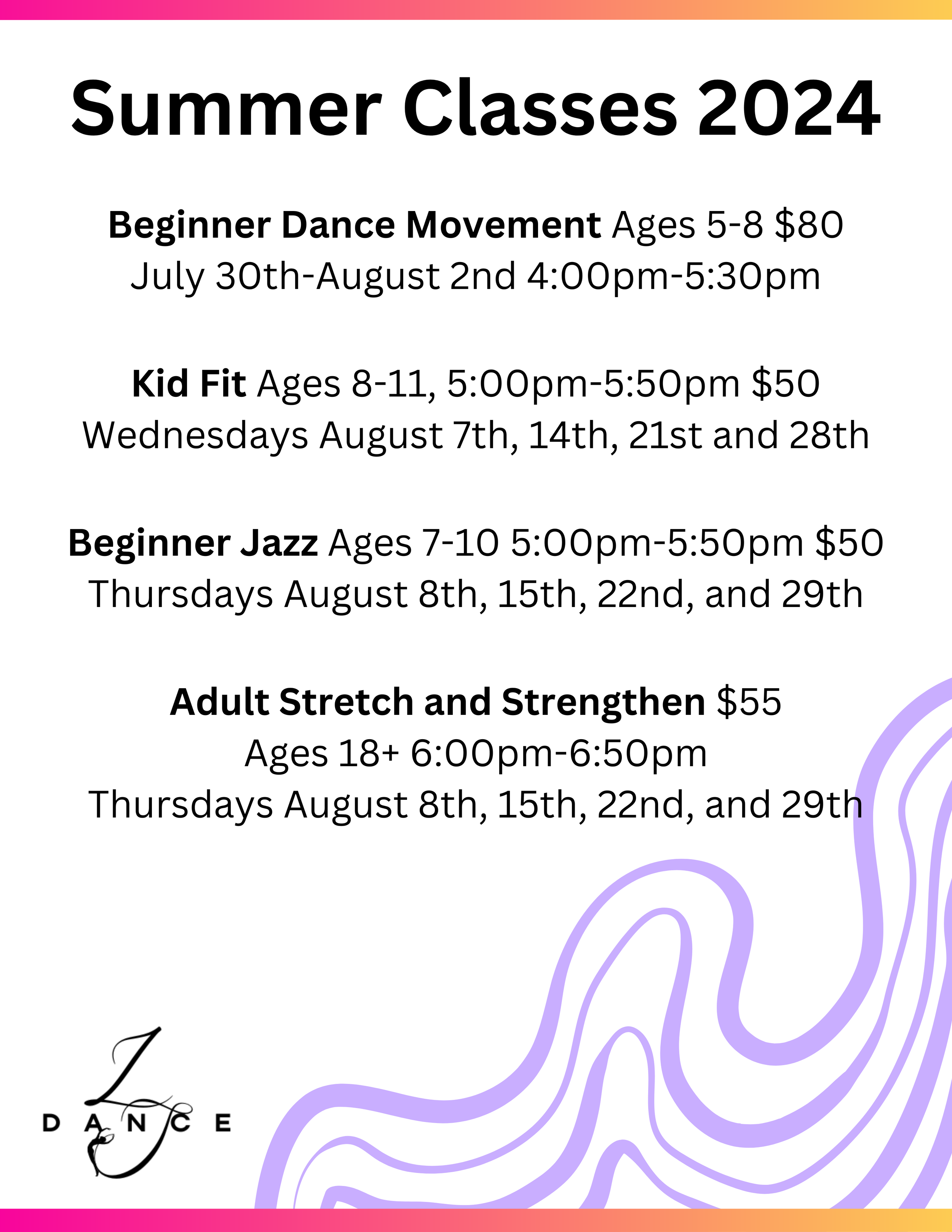 Summer 2024 — Lukas Dance Studio