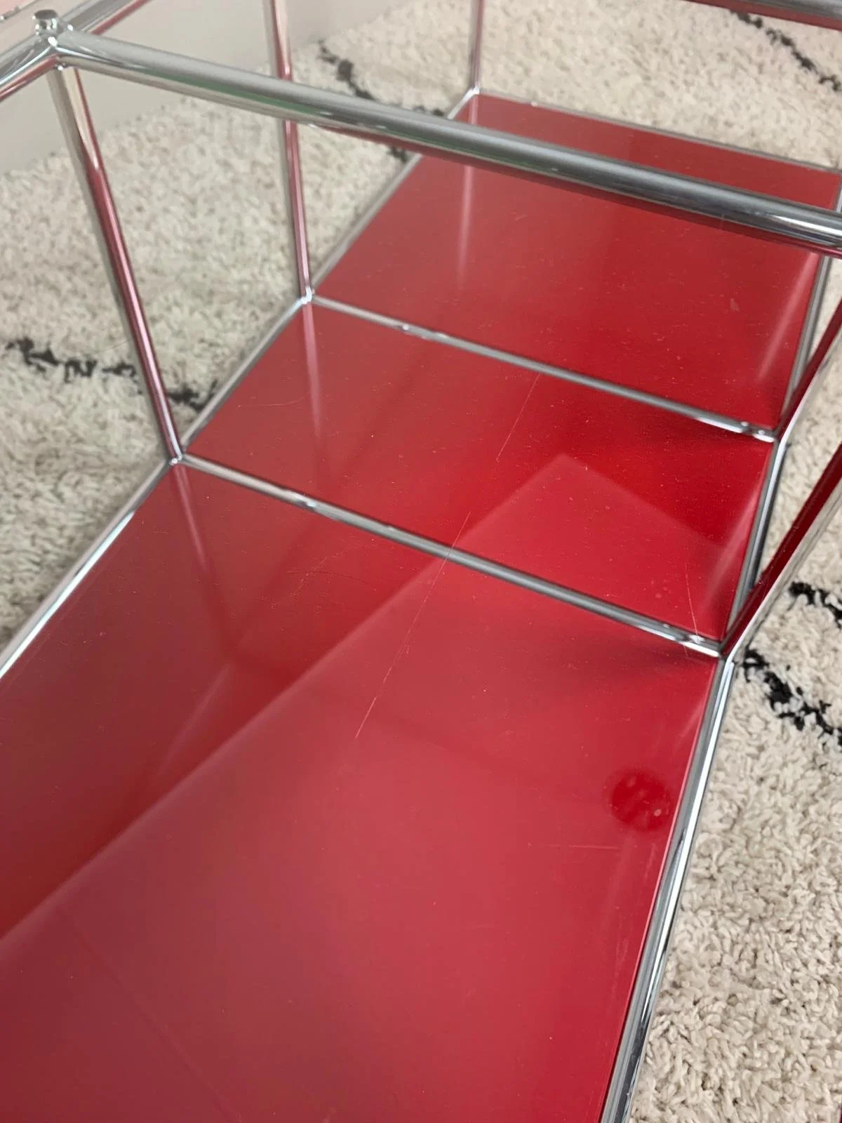 USM Haller Tisch verschiedene Größen - Perlgrau USM Haller Boards ...