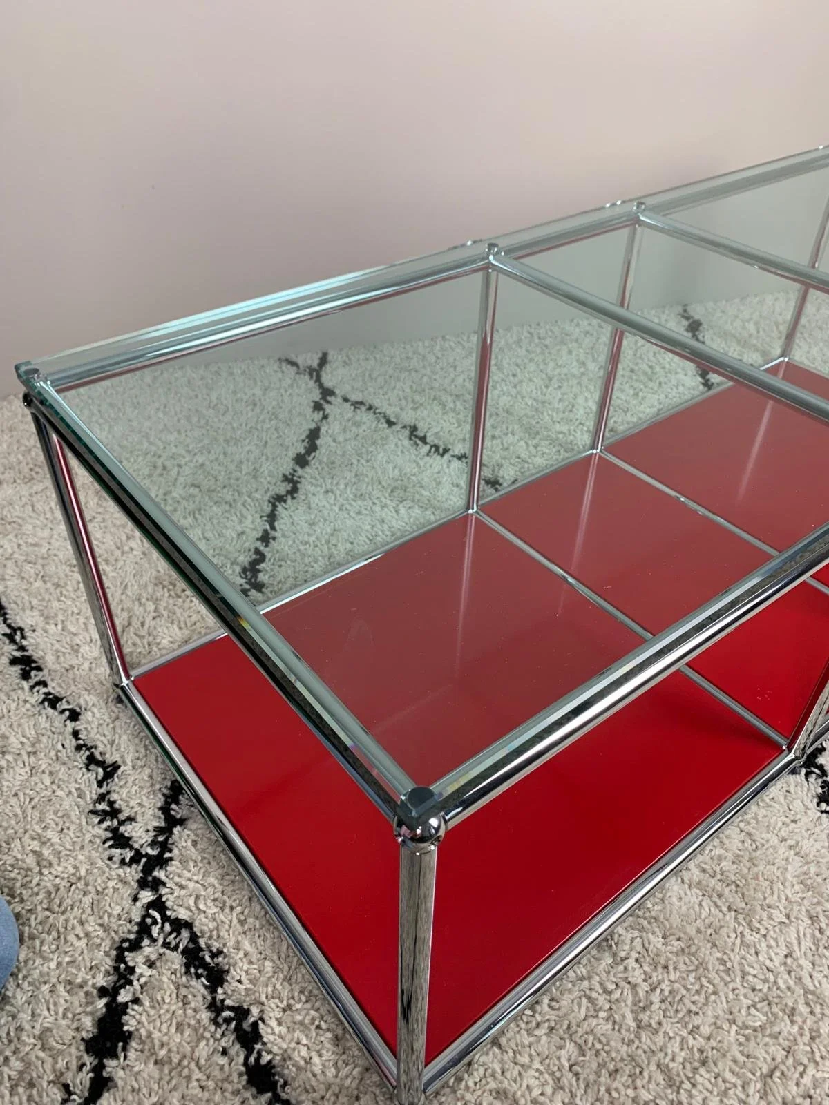 USM Haller Tisch verschiedene Größen - Perlgrau USM Haller Boards ...