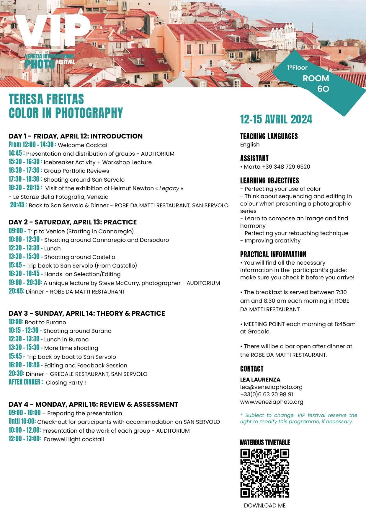 Teresa Freitas — VENEZIA INTERNATIONAL PHOTO FESTIVAL