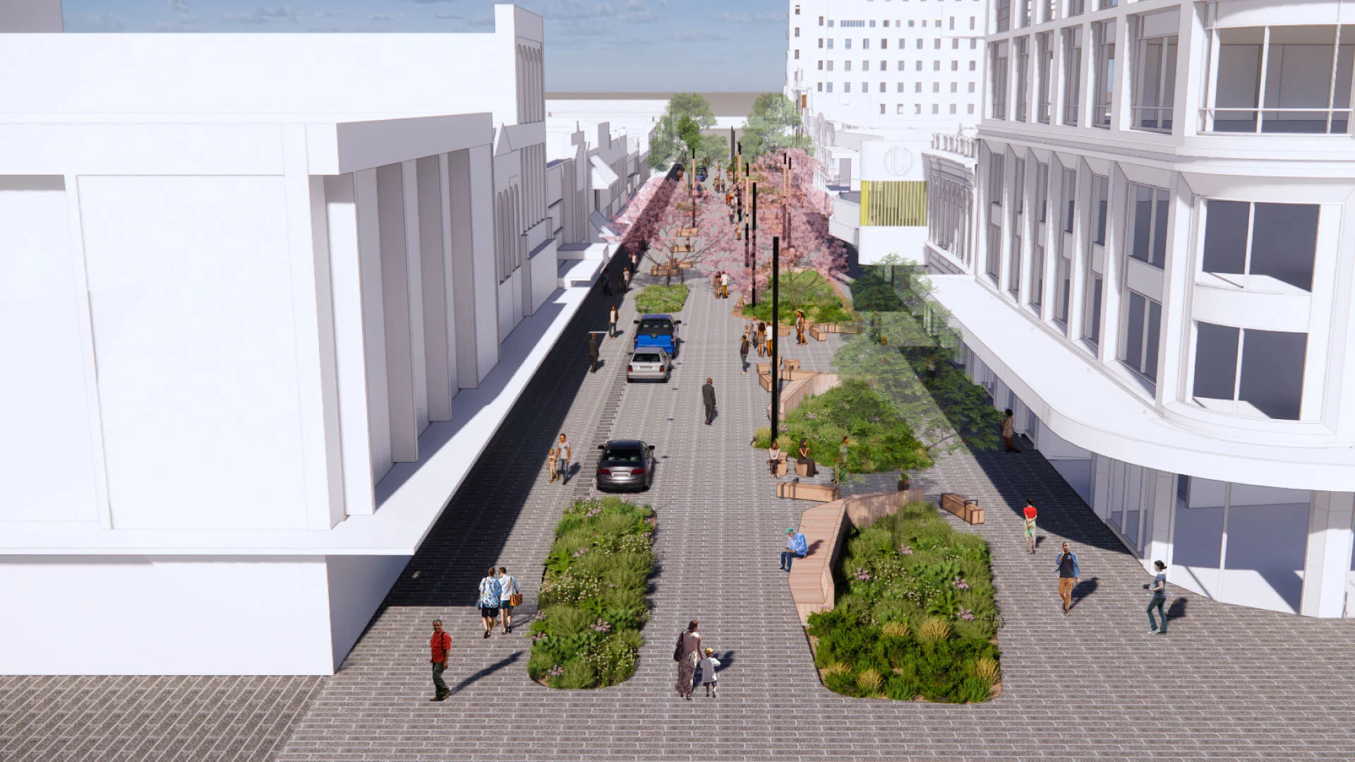 Esk Street — Invercargill City Streets Upgrade. Don and Esk St