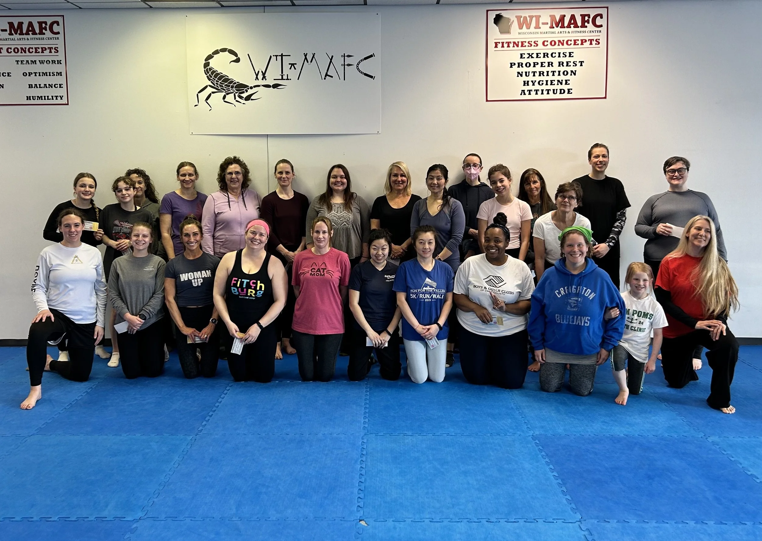 Women's Self Defense Classes — WISCONSIN MARTIAL ARTS & FITNESS CENTER