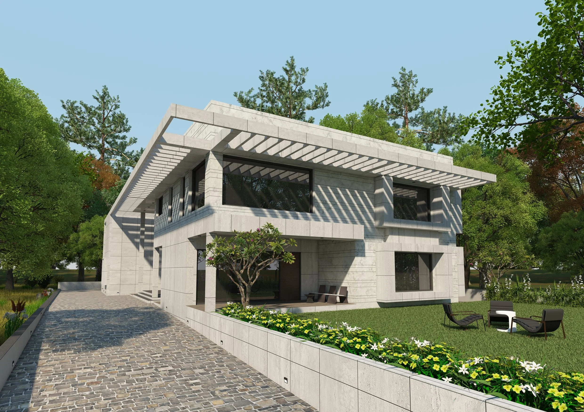 Concrete Residence — Errol Reubens Associates