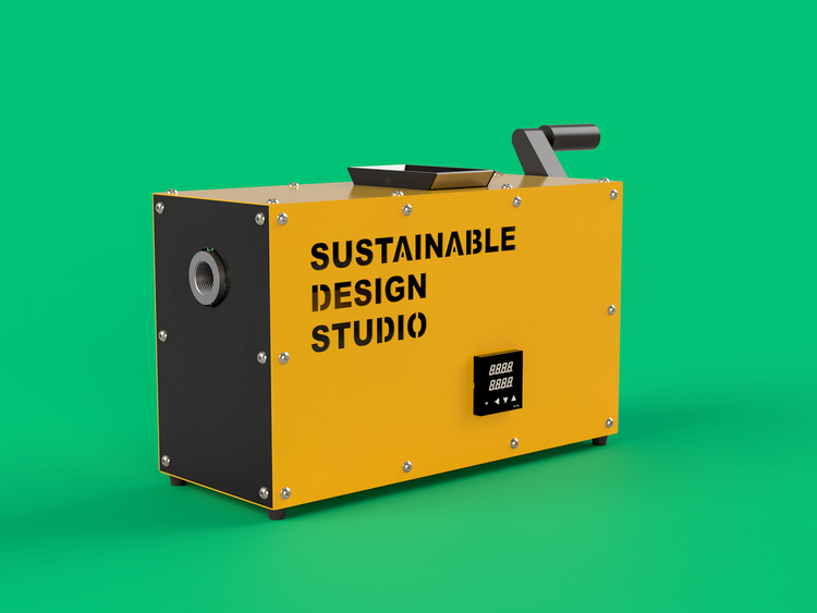 About — Sustainable Design Studio - Recycling Machines, Design ...
