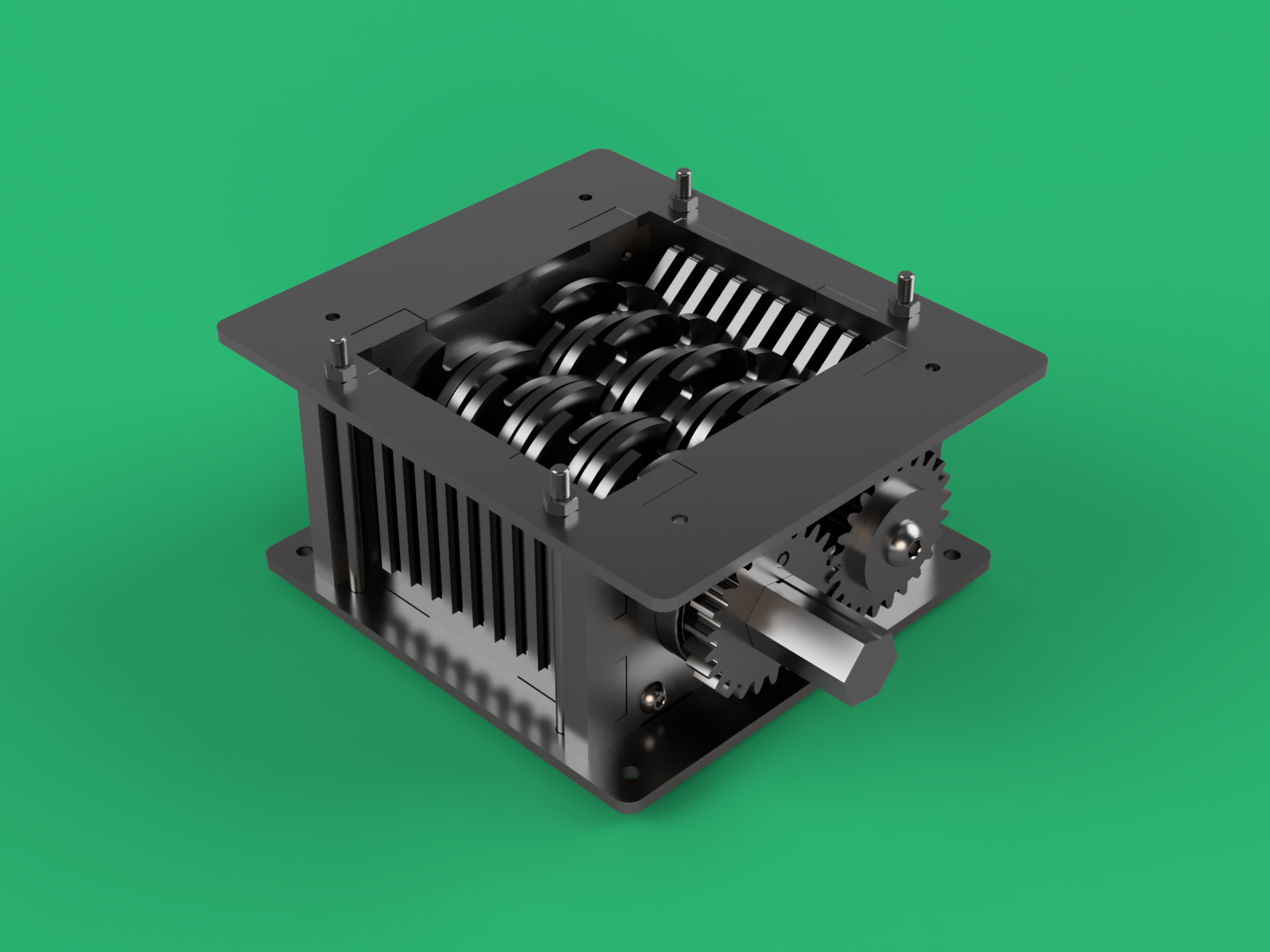 Shredder Mini V2 | Hand-Cranked Plastic Shredder for Bottle Caps ...