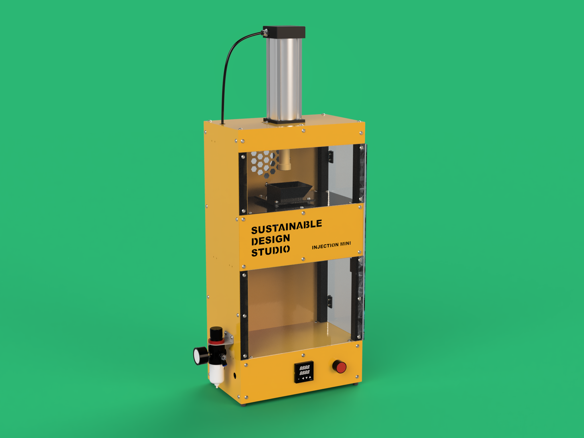 Recycled Plastic Injection Machine — Sustainable Design Studio ...