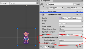 How to sort sprites in unity using Y position — Sunny Valley Studio