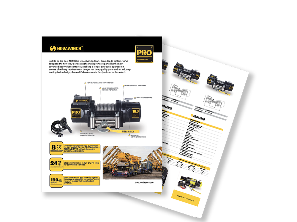 PRO Series Winch — NOVAWINCH US STORE
