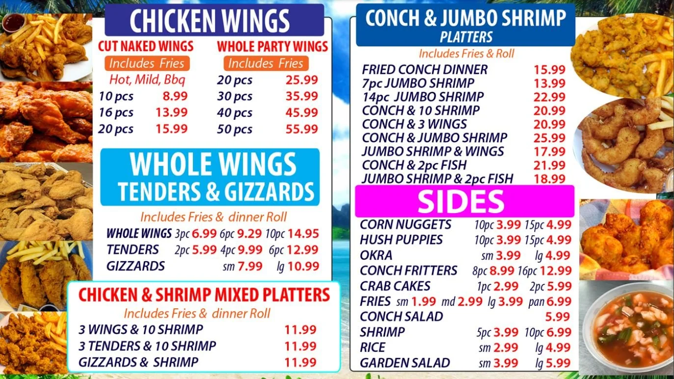 Full Menu — Snappersonbroward
