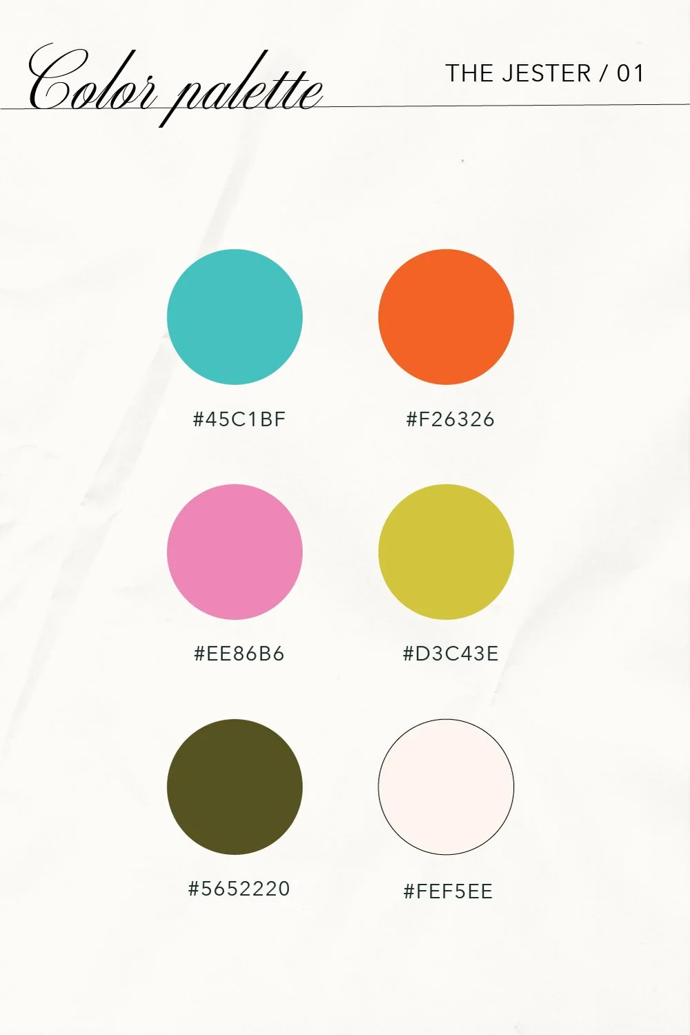 Color Palettes for the Jester Brand Archetype — Hey Sara Schultz