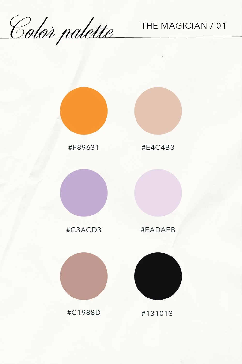 Top Color Palettes for the Magician — Hey Sara Schultz