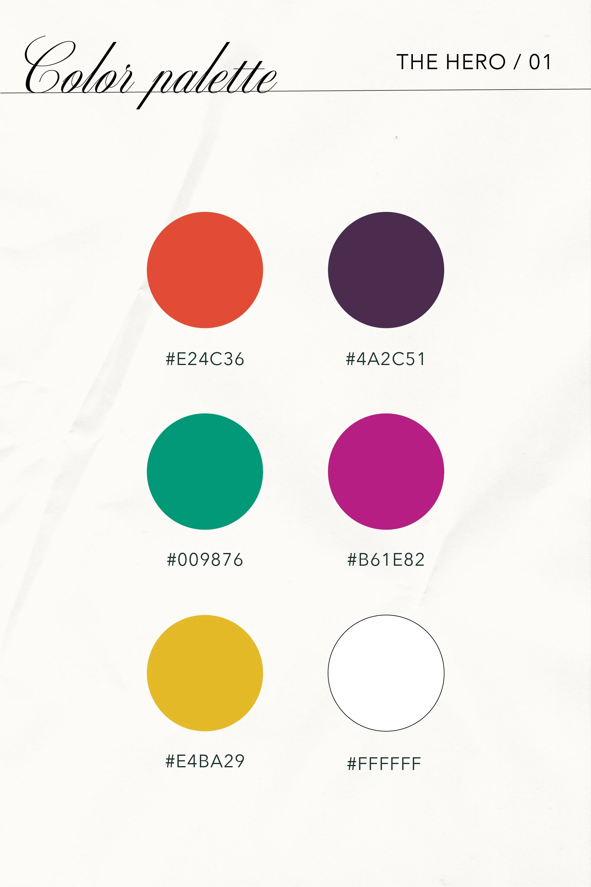 Color Palettes for the Hero Brand Archetype — Hey Sara Schultz