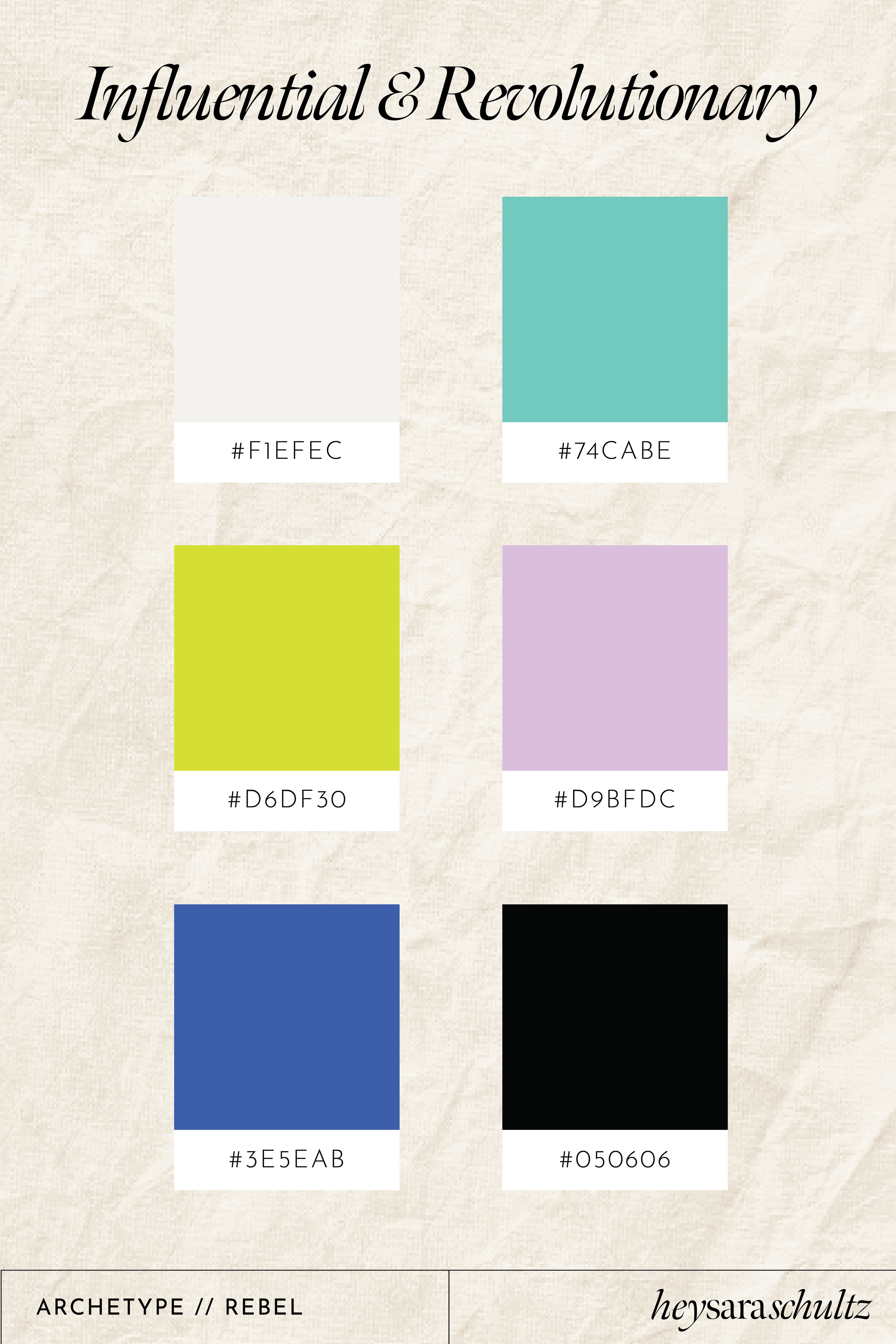 Rebel: Colors — Hey Sara Schultz