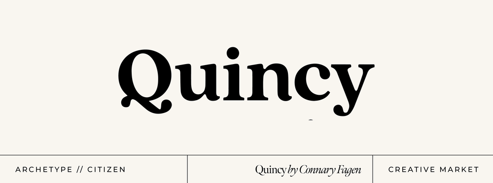 Citizen: Fonts — Hey Sara Schultz