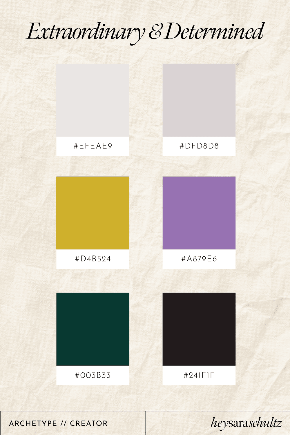 Top Color Palettes for the Creator Brand Archetype — Hey Sara Schultz