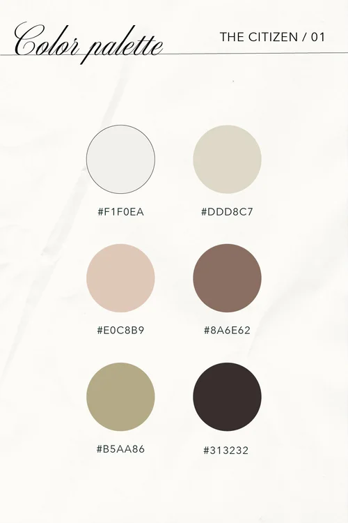 Color Palettes for the Citizen Brand Archetype — Hey Sara Schultz