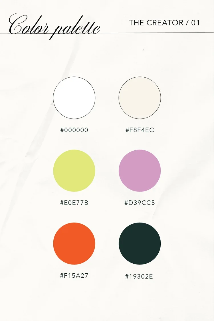 Top Color Palettes for the Creator Brand Archetype — Hey Sara Schultz