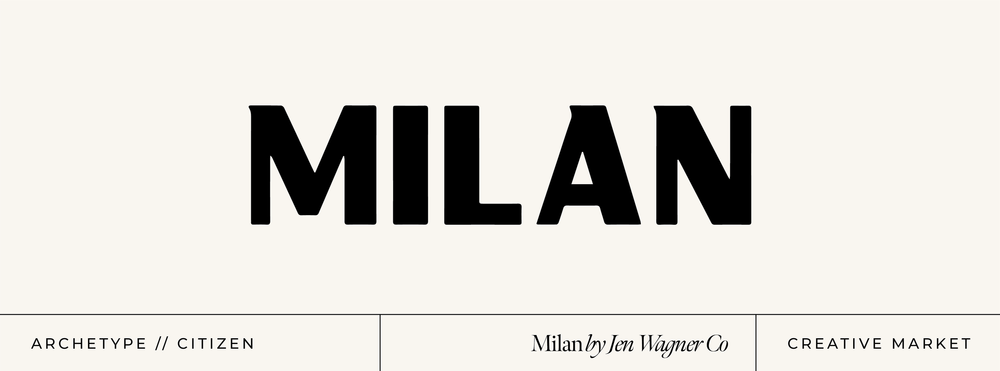 Citizen: Fonts — Hey Sara Schultz