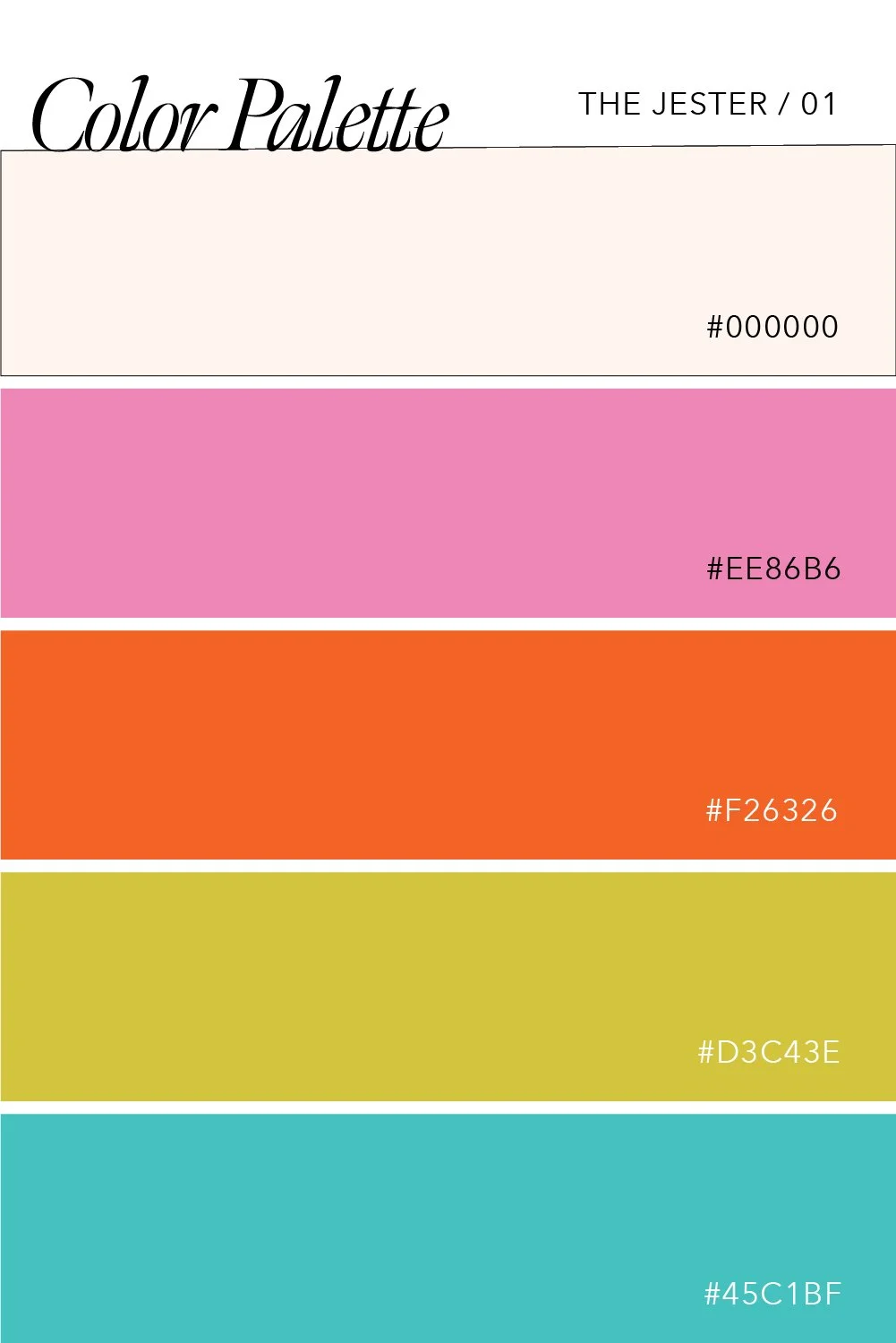 Color Palettes for the Jester Brand Archetype — Hey Sara Schultz