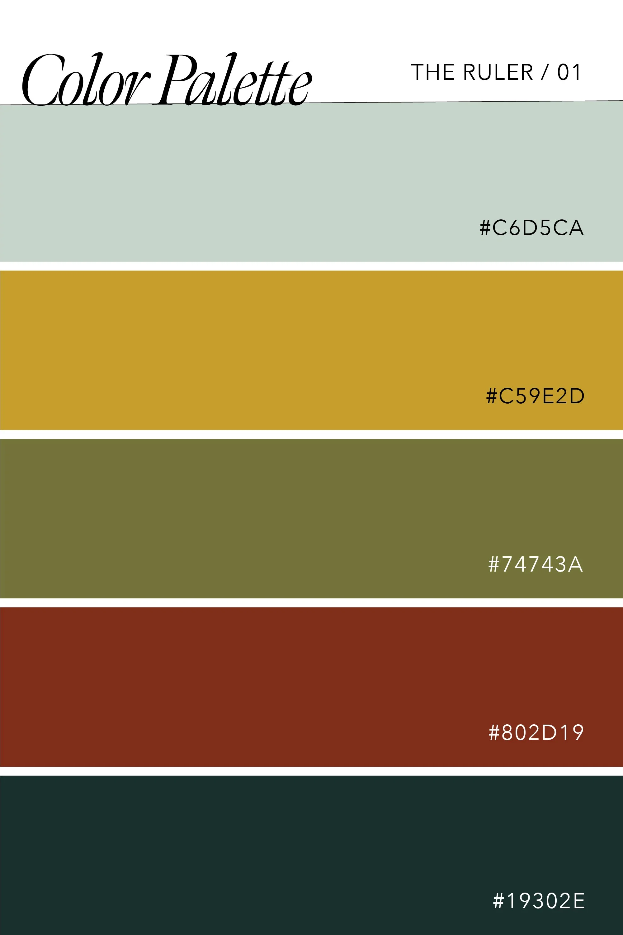 Color Palettes for the Ruler Brand Archetype — Hey Sara Schultz