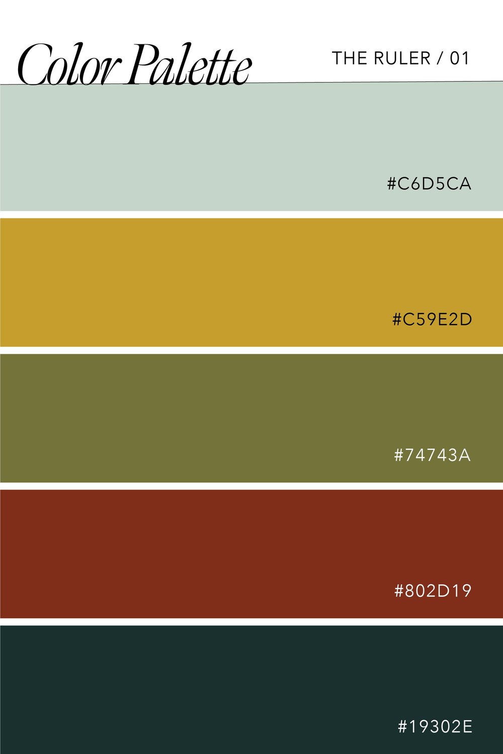 Color Palettes for the Ruler Brand Archetype — Hey Sara Schultz