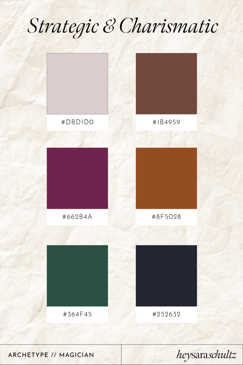 Top Color Palettes for the Magician — Hey Sara Schultz