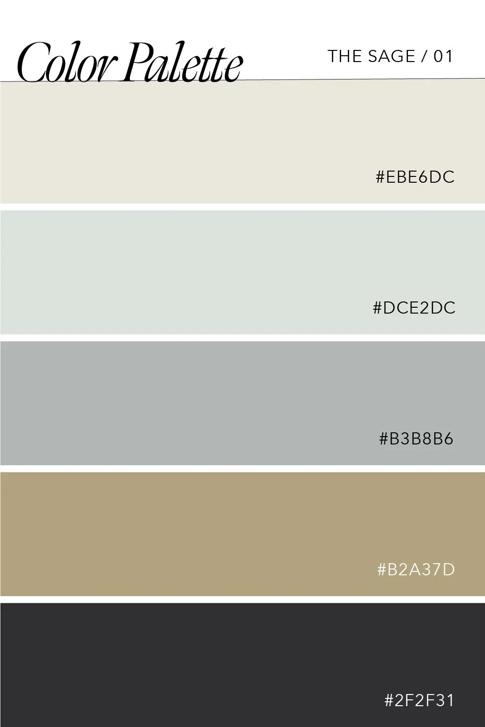 Color Palettes for the Sage Brand Archetype — Hey Sara Schultz