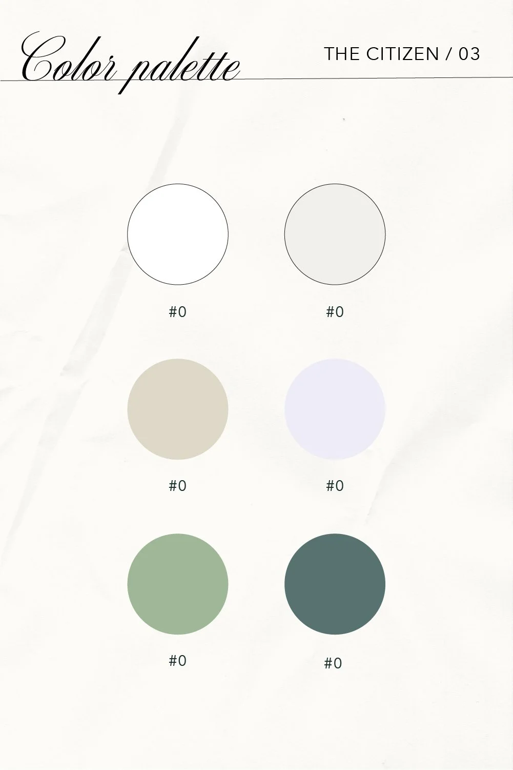 Color Palettes for the Citizen Brand Archetype — Hey Sara Schultz