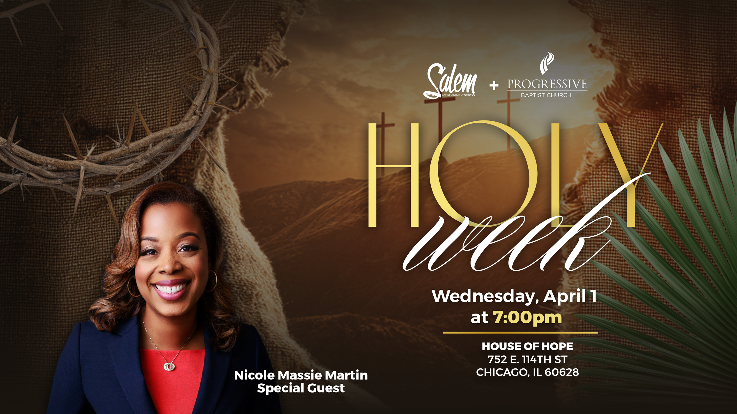 Holy Week Service — Progressive Baptist Church