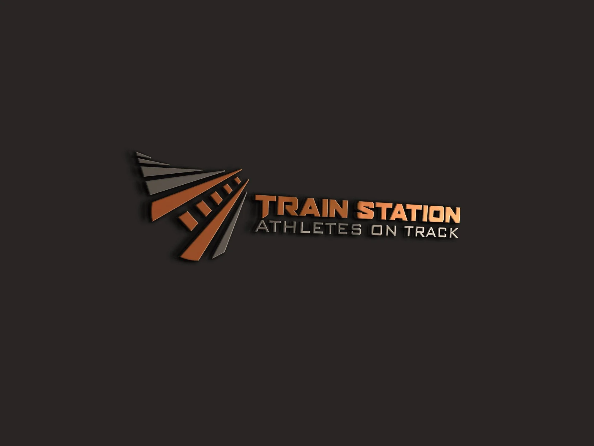 Train Station Logo
