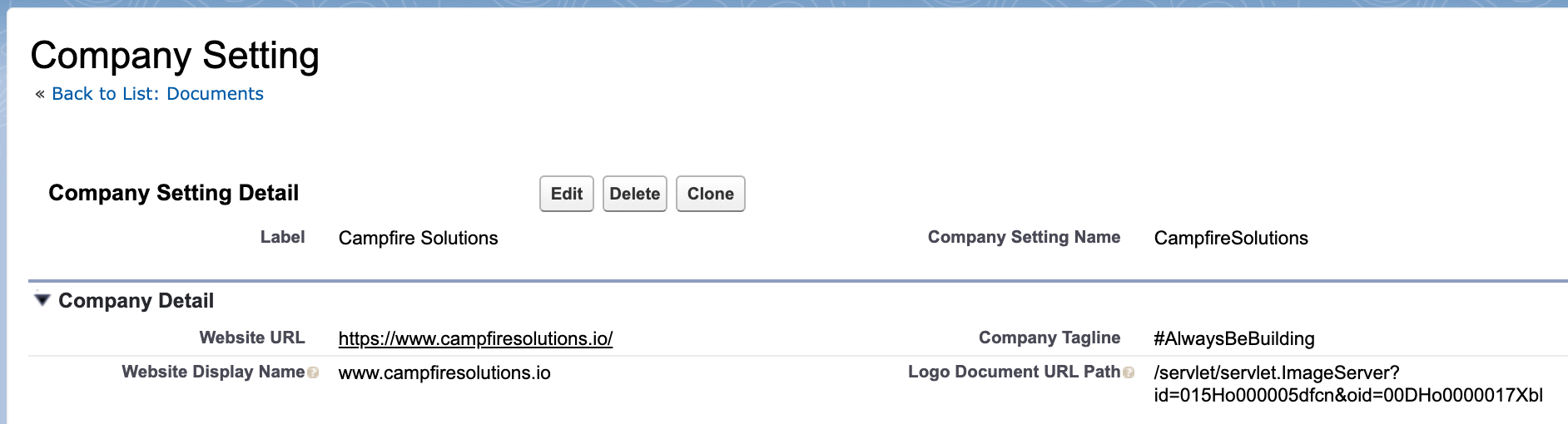 Campfire Solutions - Salesforce Implementation Partner