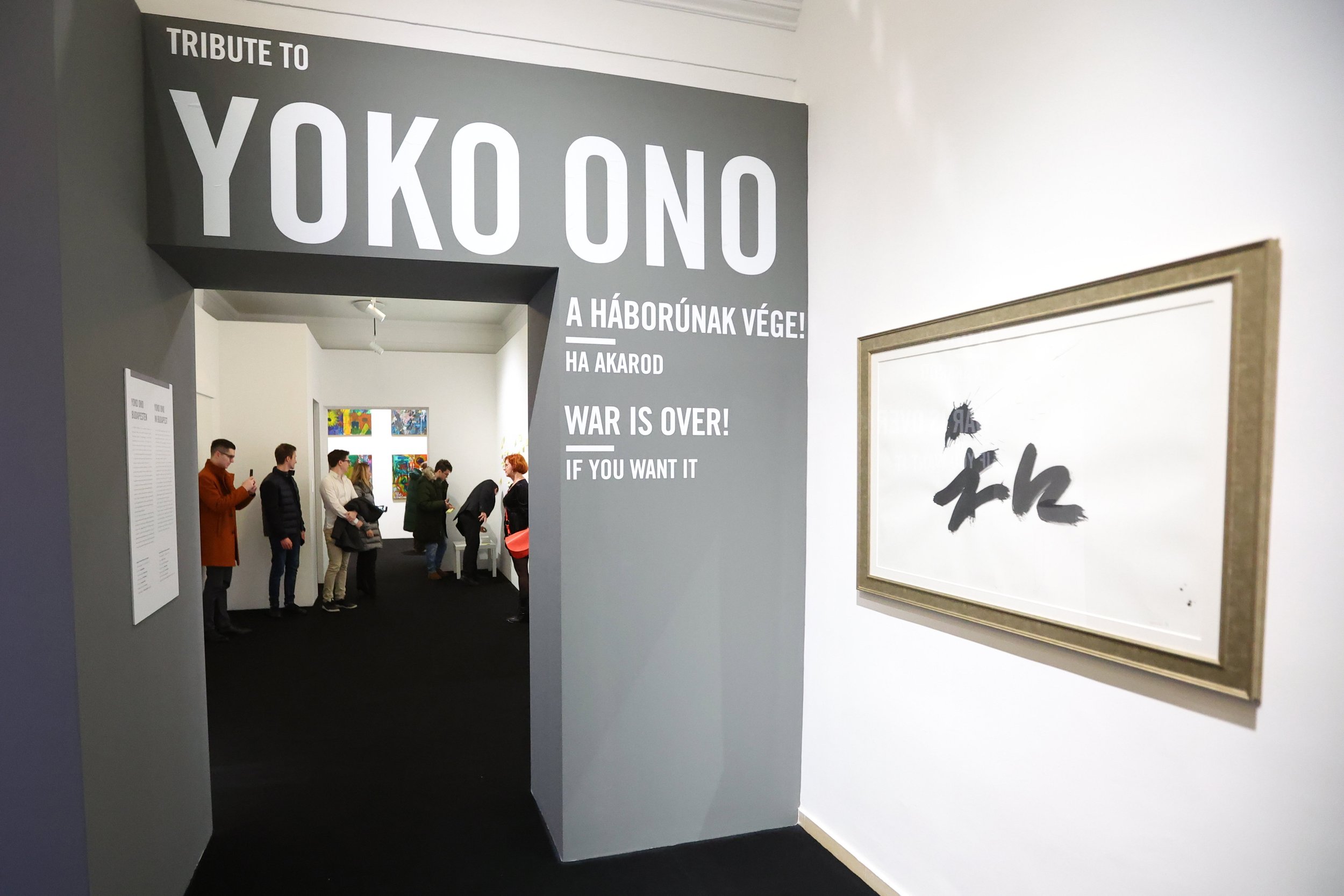 War Is Over! If you want it - Tribute to Yoko Ono exhibition open at ...
