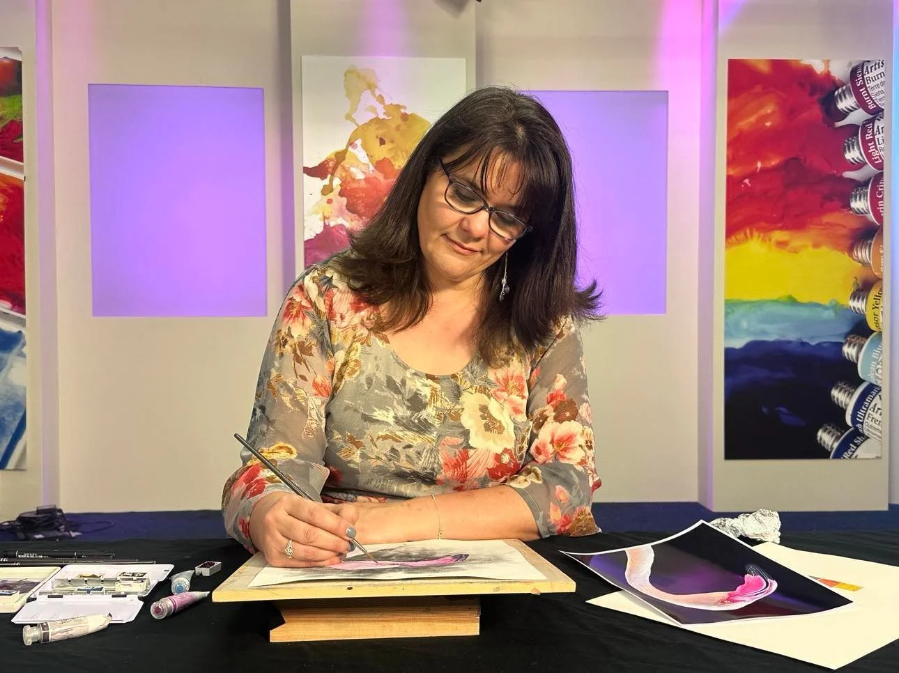 Professional artist Alison C. Board shares her extensive tuition ...