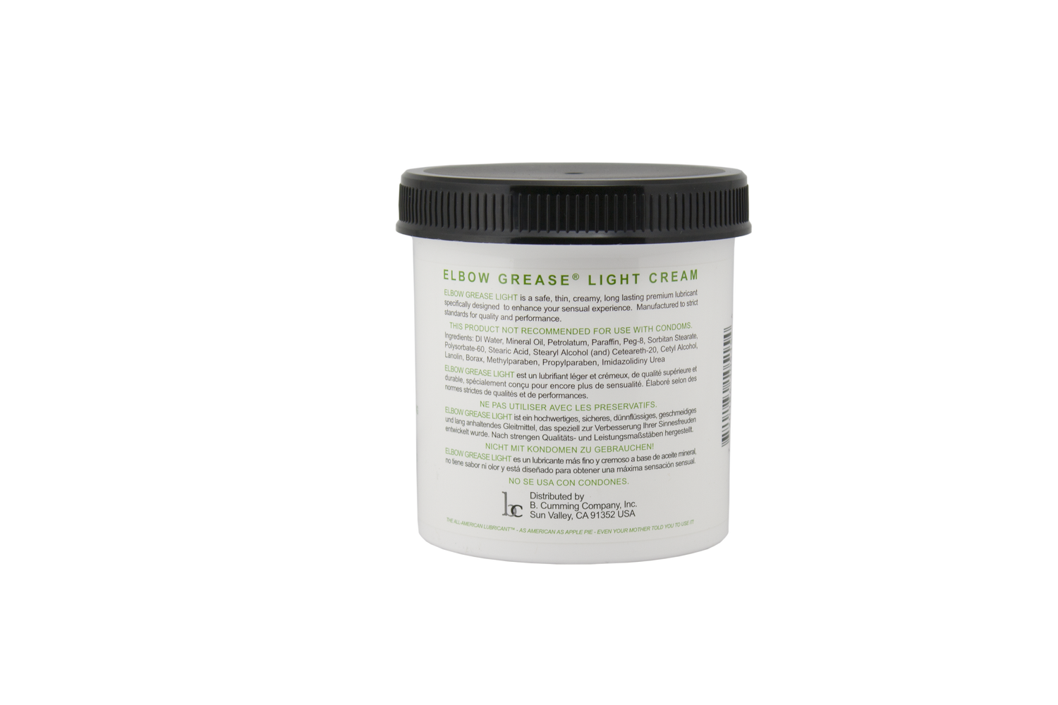 Elbow Grease Cream Light Formula - 1 Oz. Quickie — Elbow Grease Lubricants