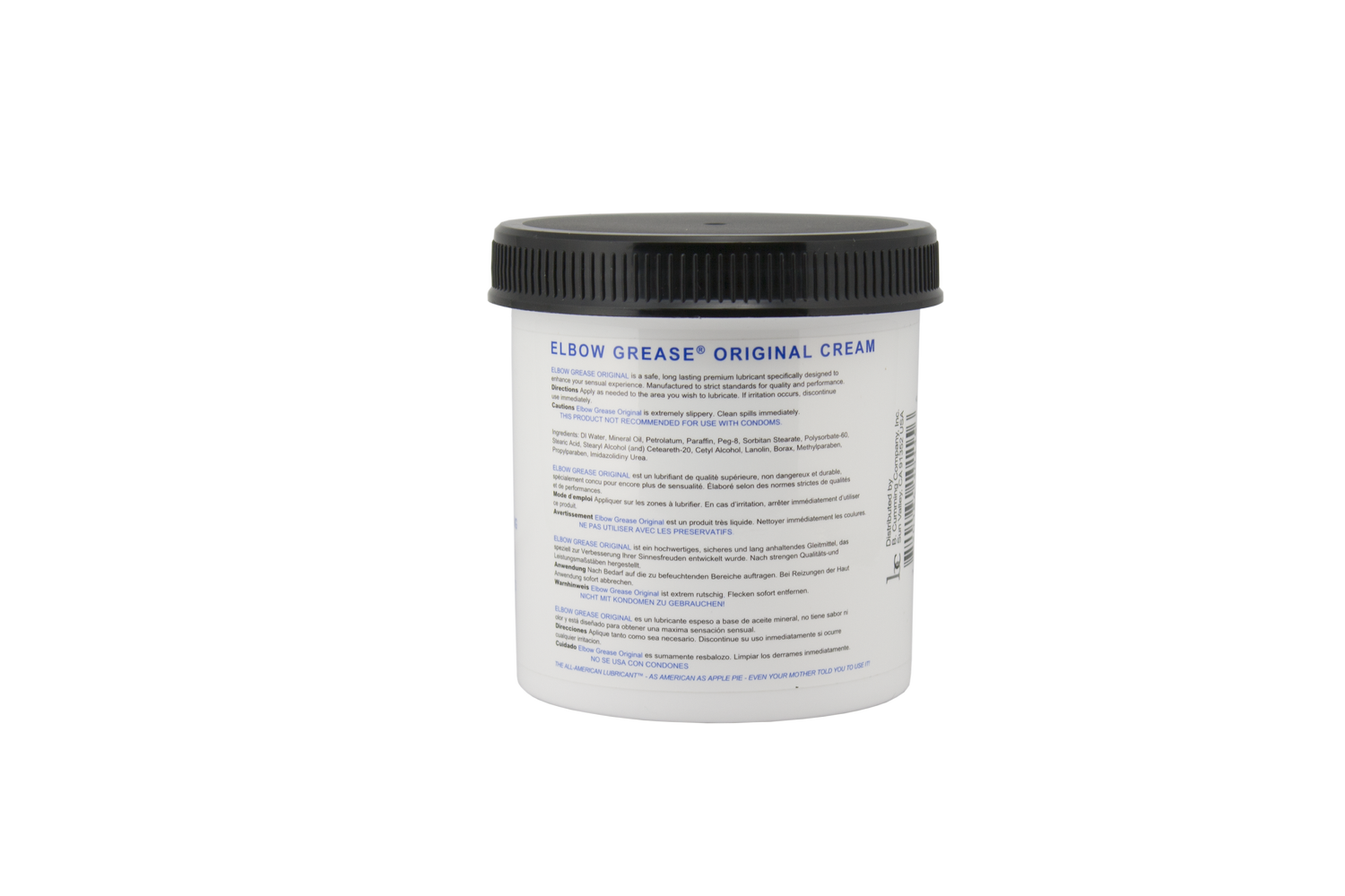 Elbow Grease Cream Original Formula - 4 Oz. — Elbow Grease Lubricants