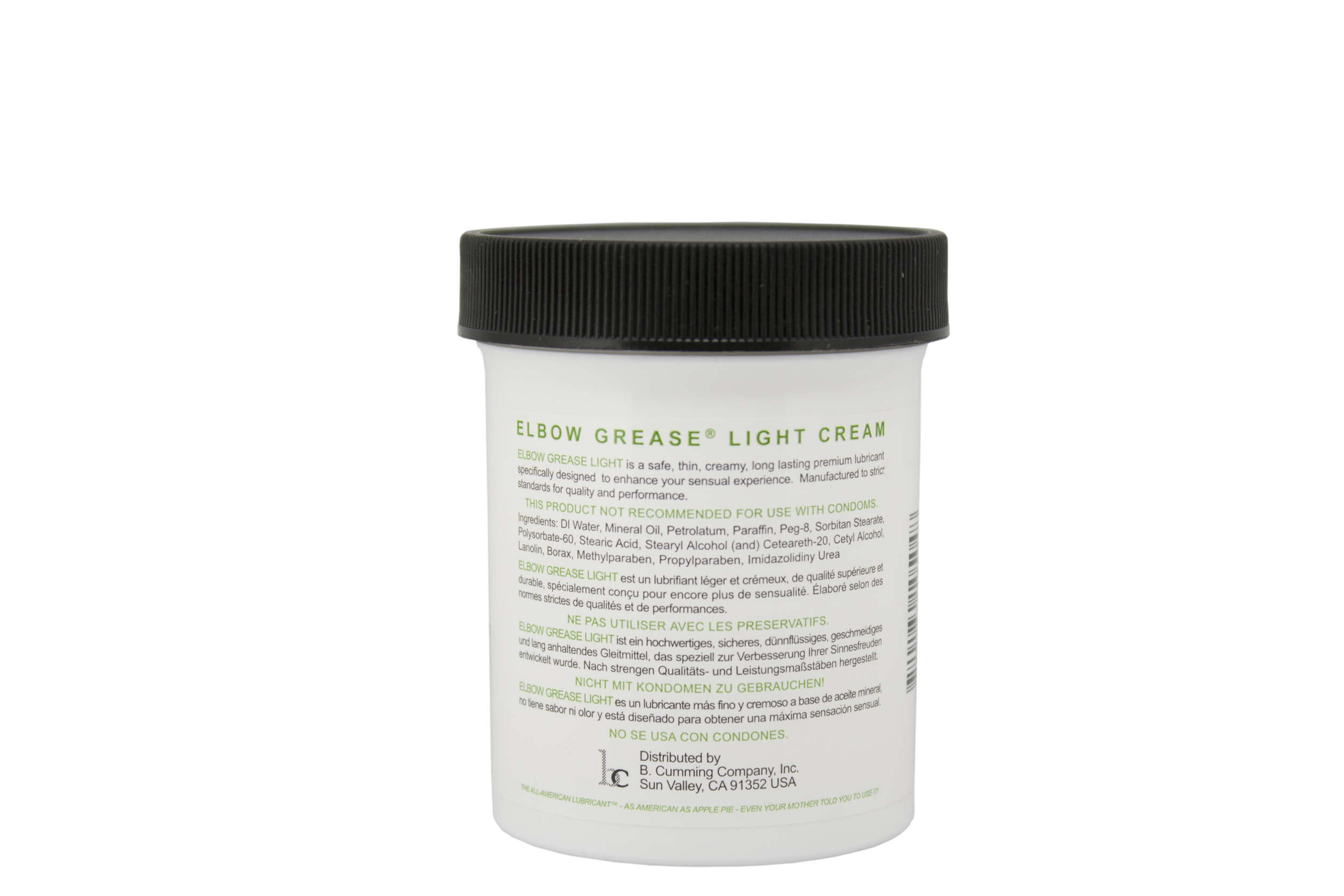 Elbow Grease Cream Light Formula - 1 Oz. Quickie — Elbow Grease Lubricants
