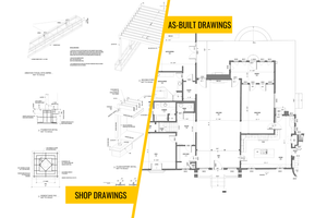 Difference between Shop Drawings and As-Built Drawings
