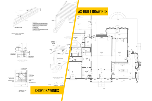 Difference between Shop Drawings and As-Built Drawings
