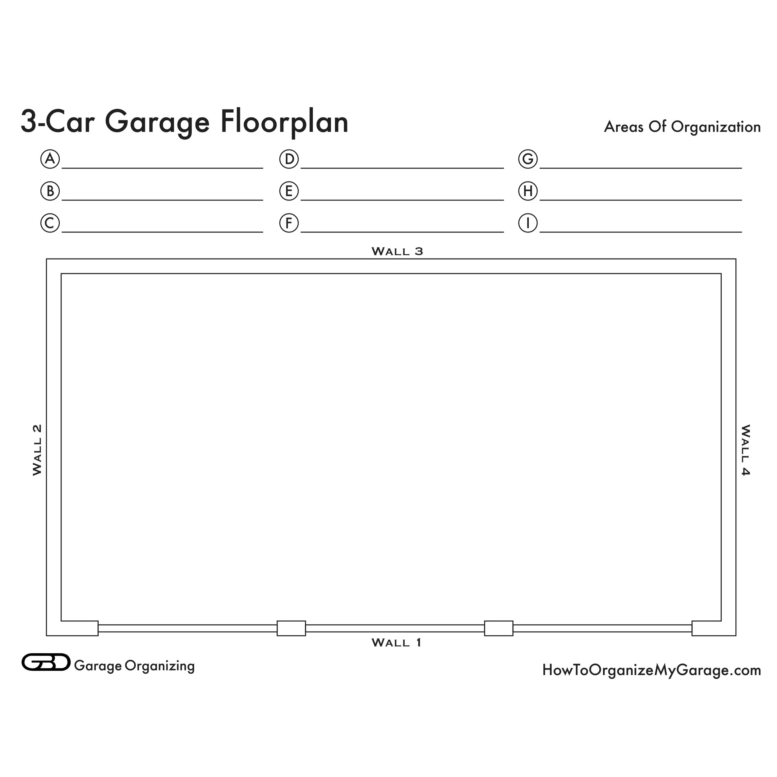 Worksheets — How To Organize My Garage