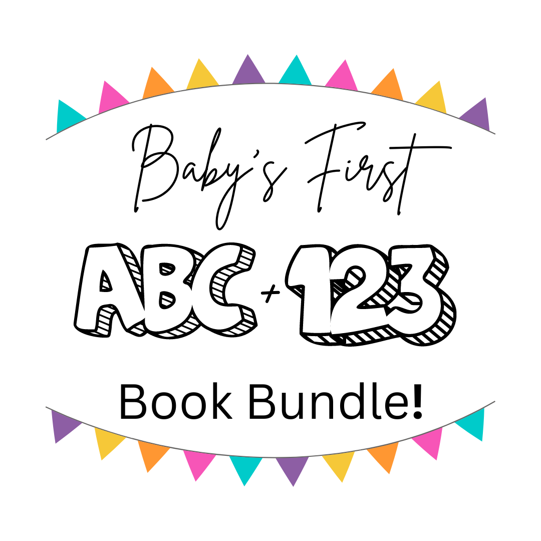 Baby's First ABC + 123 Books Bundle - Instant Download — Blushstone Events