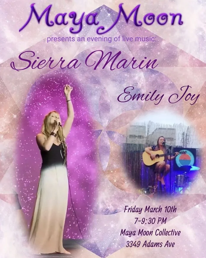 Live Music by Sierra Marin — Maya Moon Collective