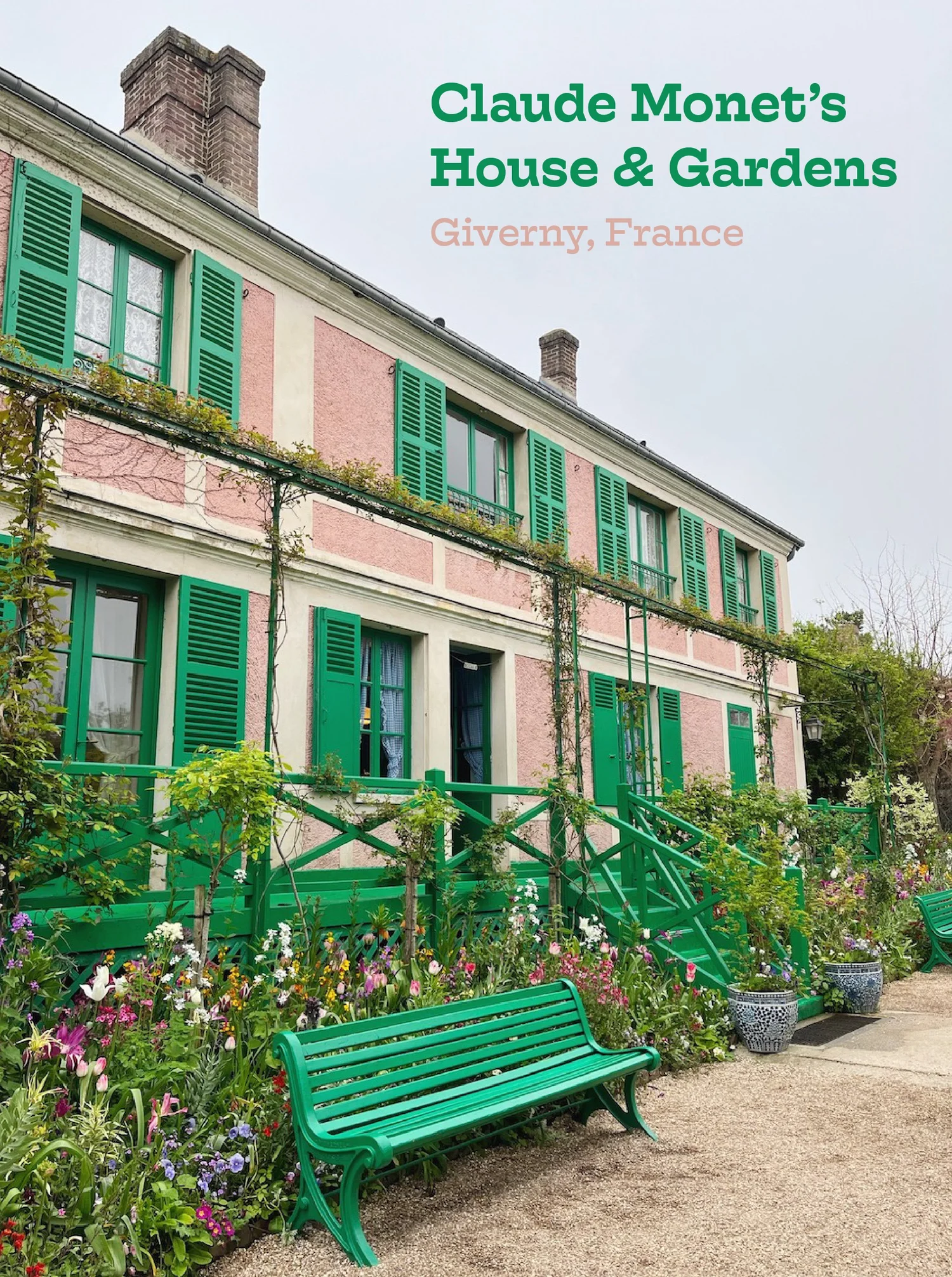 Monet's House and Garden tour Giverny France — Megan McKean ...