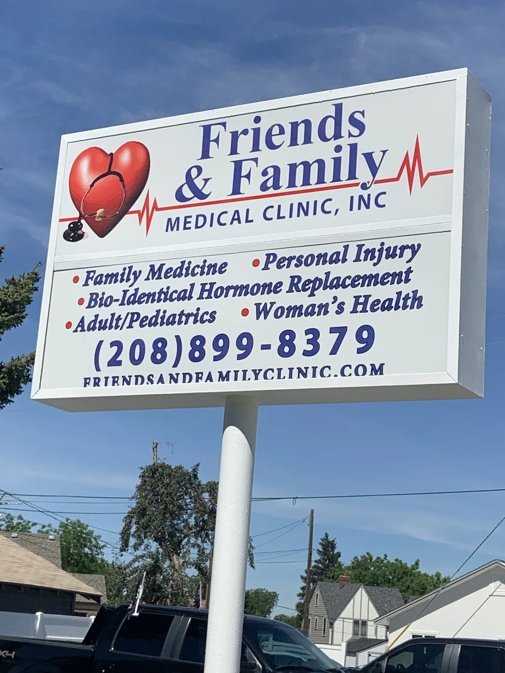 Locations/Contact — Friends & Family Medical Clinic, Inc.